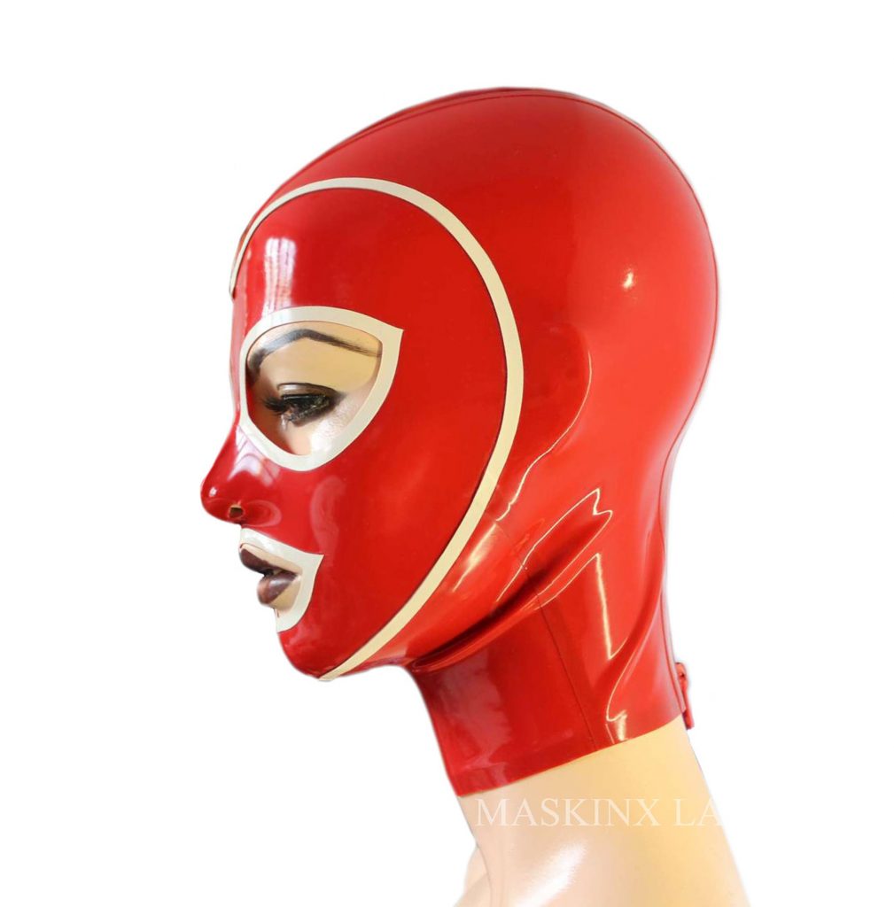 Latex Hood with Trimmed Face – Maskinx Latex Design