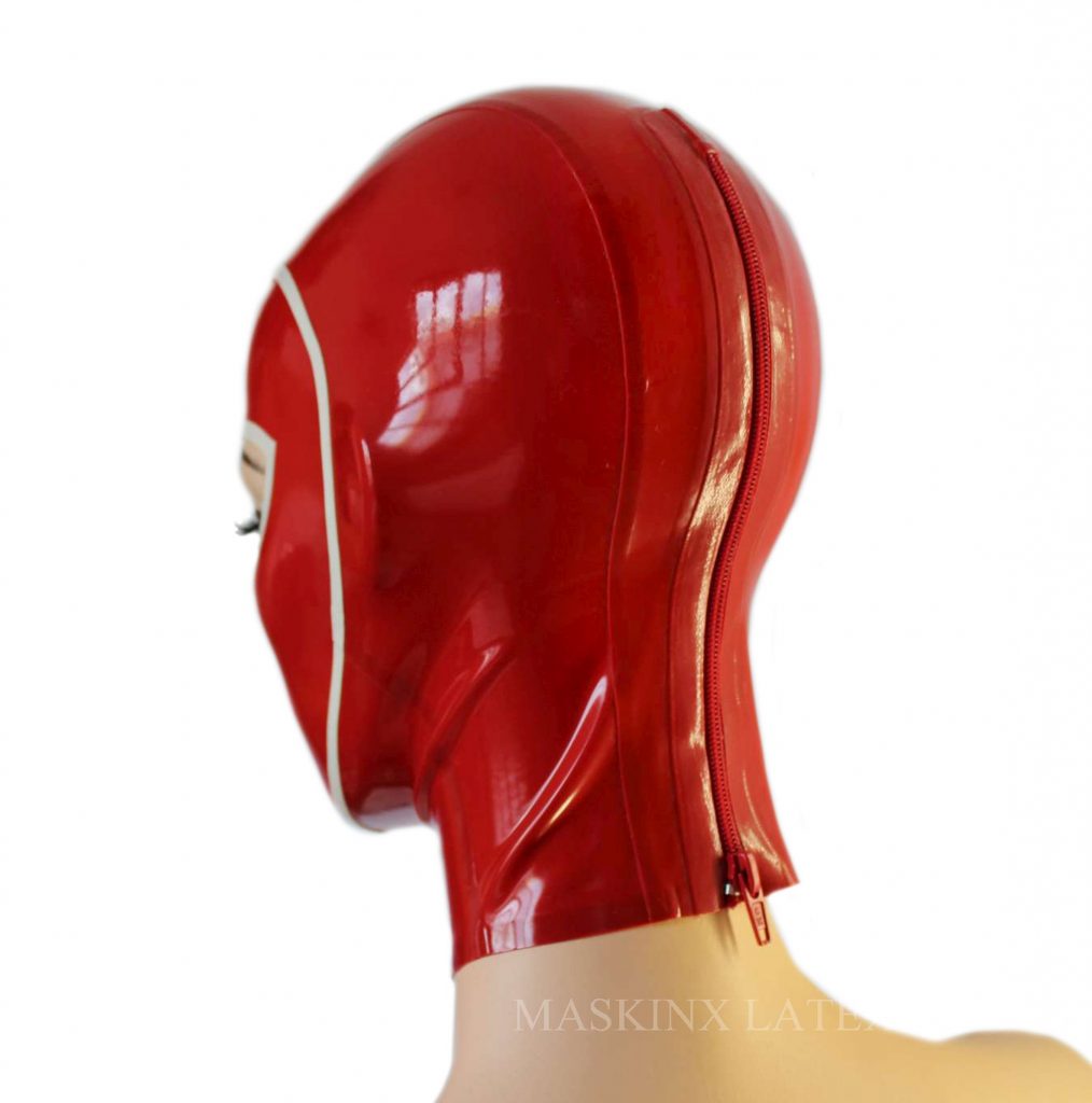 Latex Hood with Trimmed Face – Maskinx Latex Design