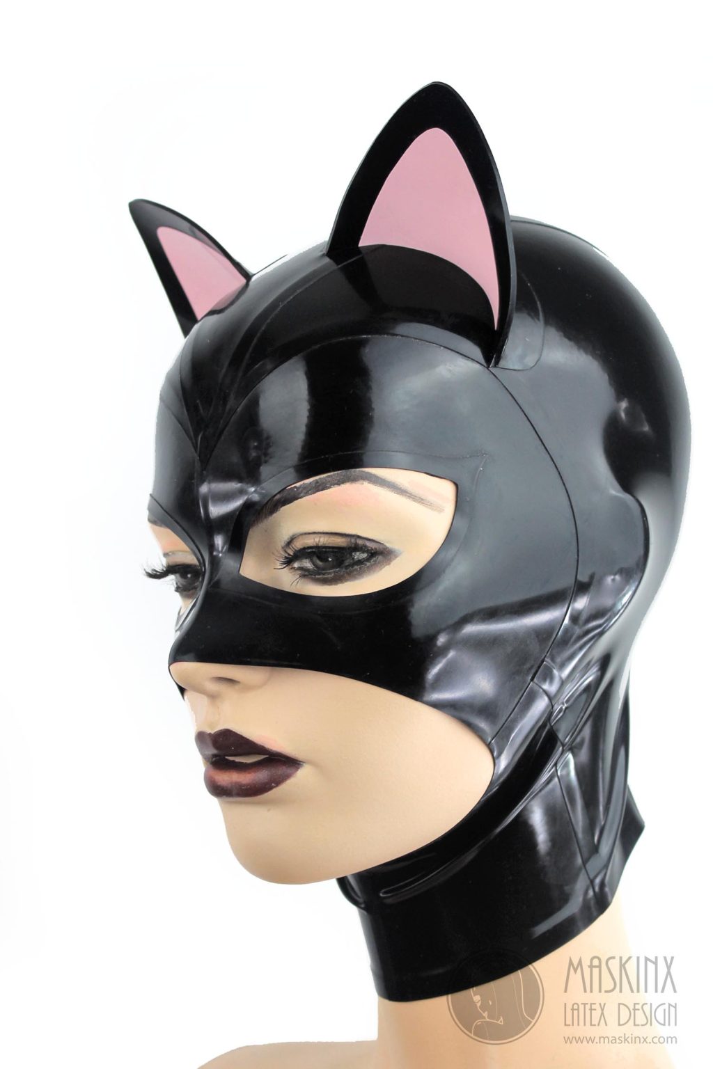 Latex Cat Cowl Mask – Maskinx Latex Design